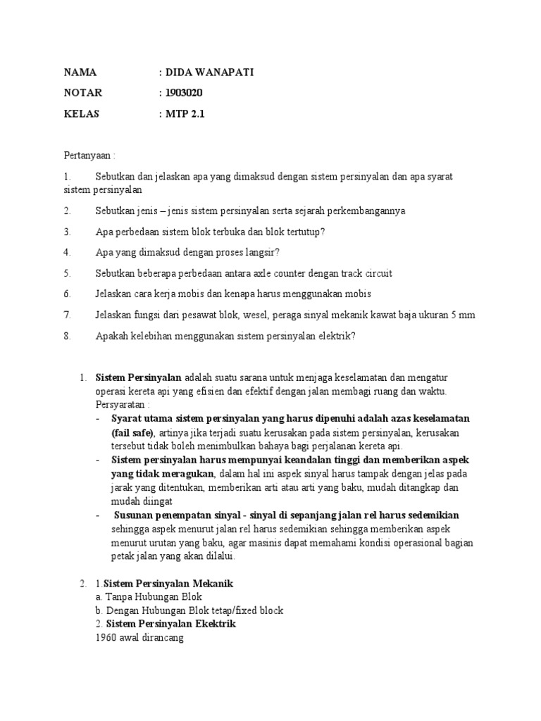 MTP2.1 Dida Wanapati 5 | PDF