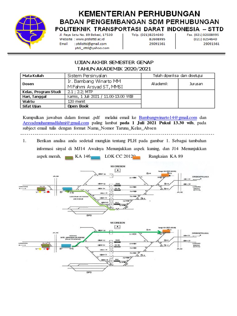 Soal UAS Genap 2020-2021 (MTP) - Muhammad Fahmi Arsyad | PDF