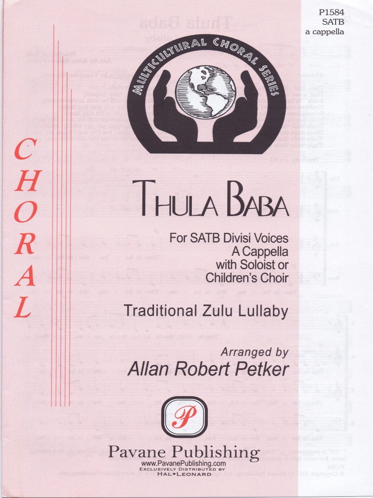 Thula Baba (A Capella) | PDF