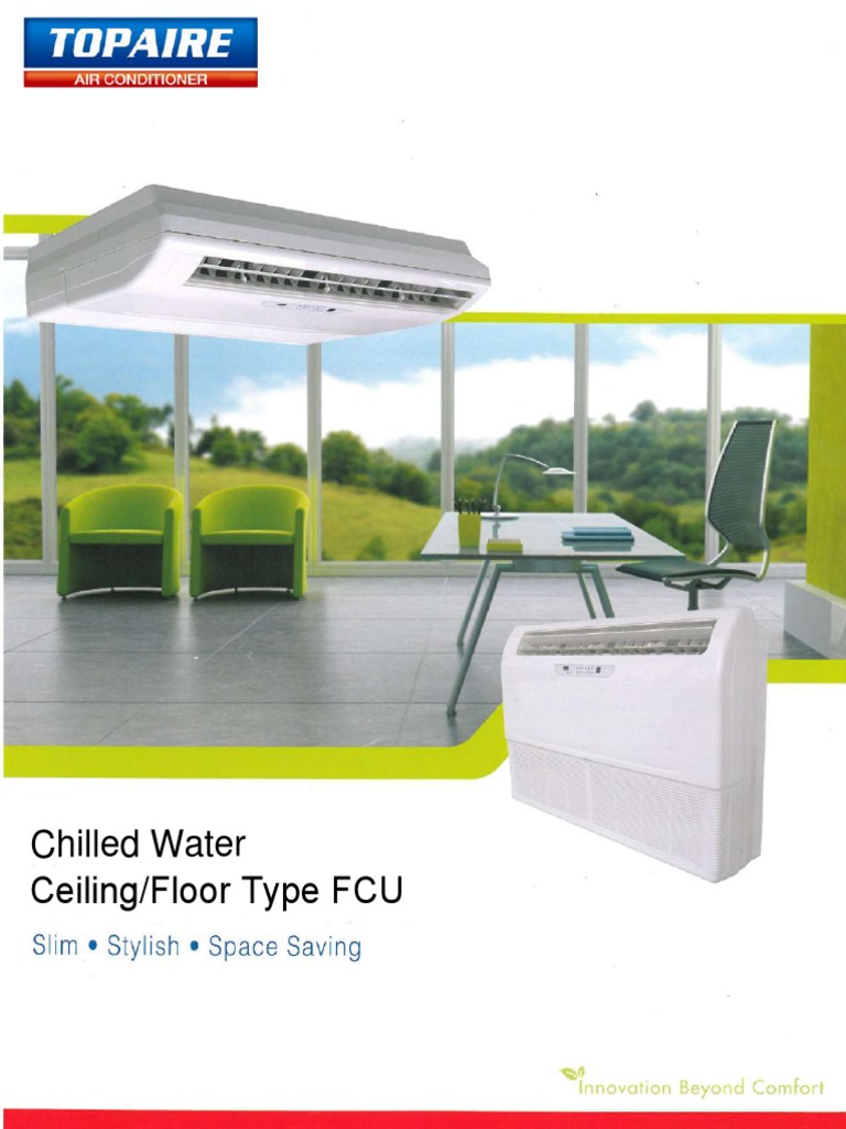 Chilled Exposed Fcu Topaire | PDF | Manufactured Goods | Building Engineering