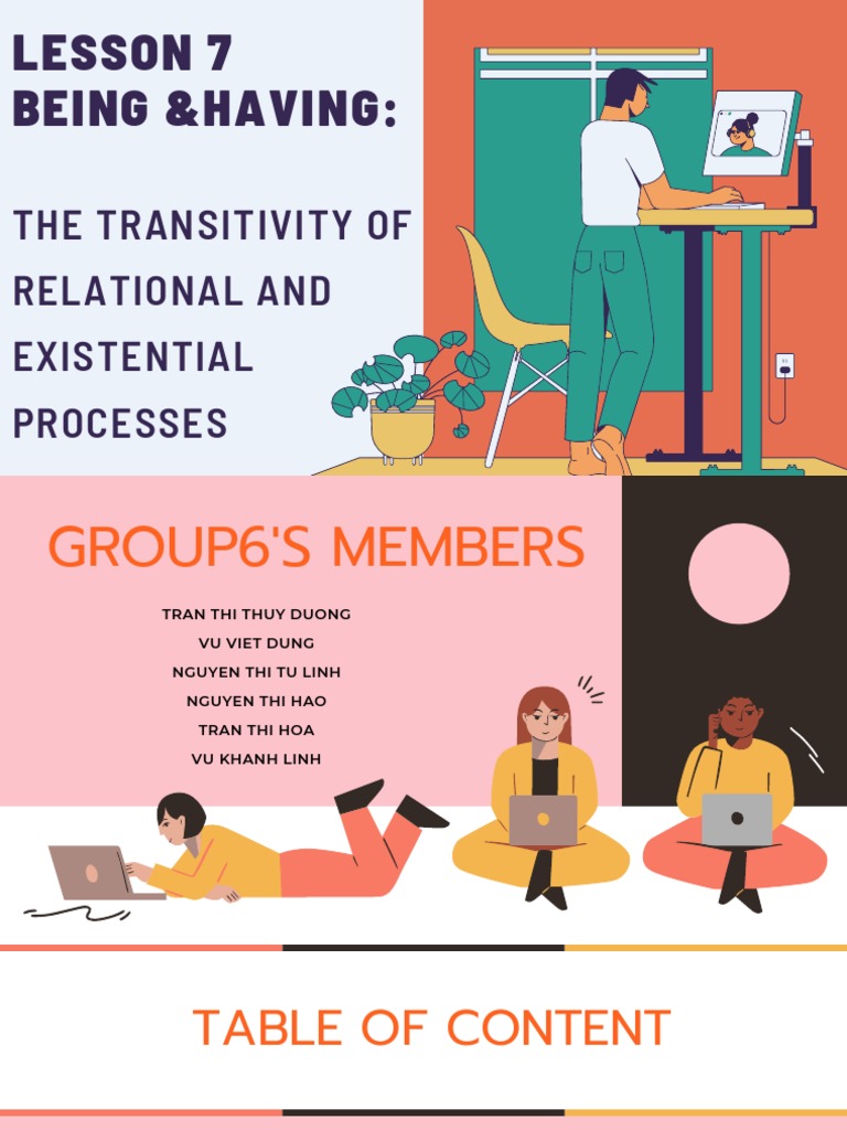 Being &having The Transitivity of Relational and Existential Processes ...