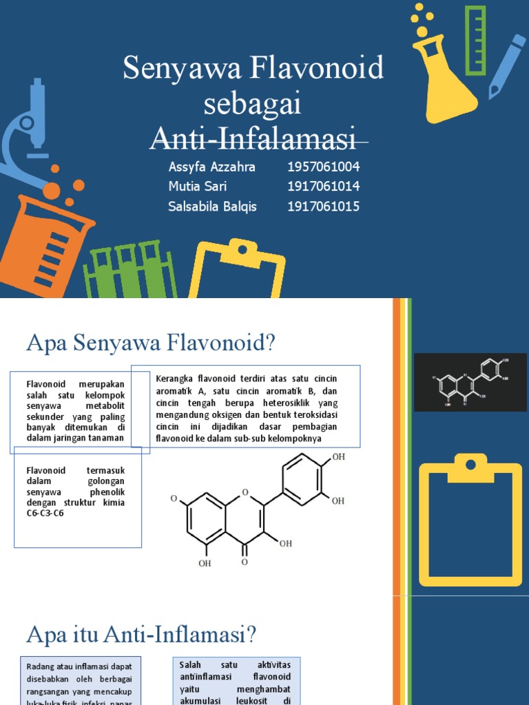 Senyawa Flavonoid Sebagai Anti-Inflamasi 2 Fix | PDF