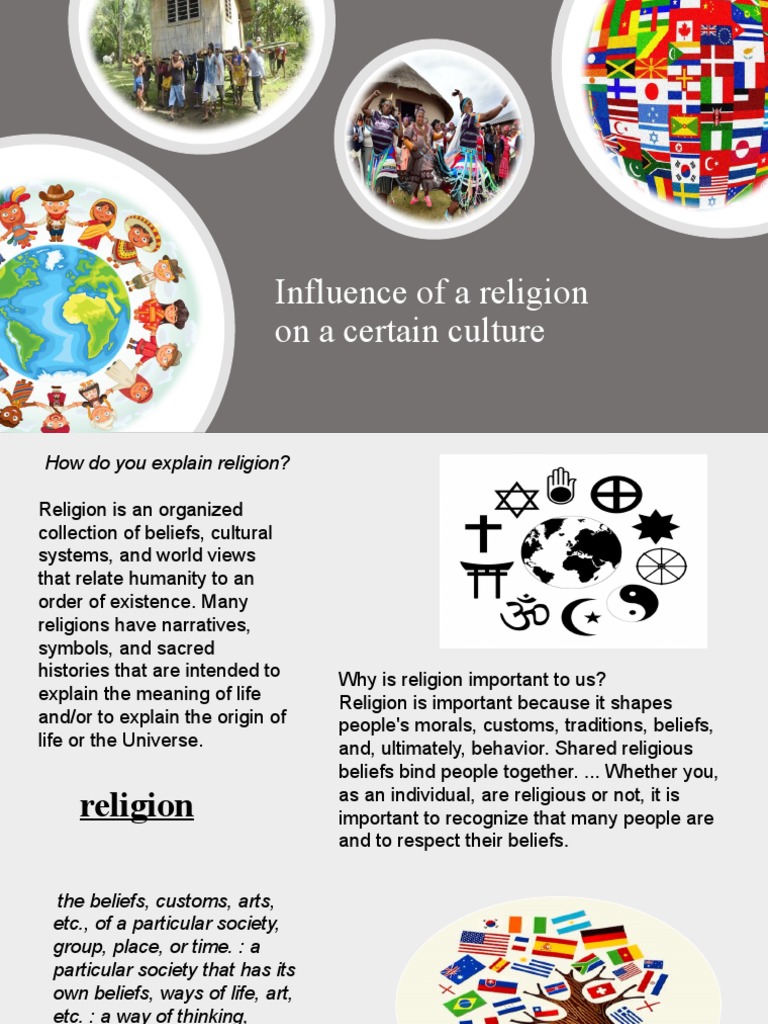Influence of A Religion On A Certain Culture | PDF | Philippines ...
