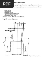 Tshirt Pattern Making | PDF | Teaching Methods & Materials