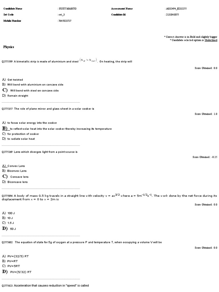 D To D Question Paper 2021 | PDF | Energy Level | Force