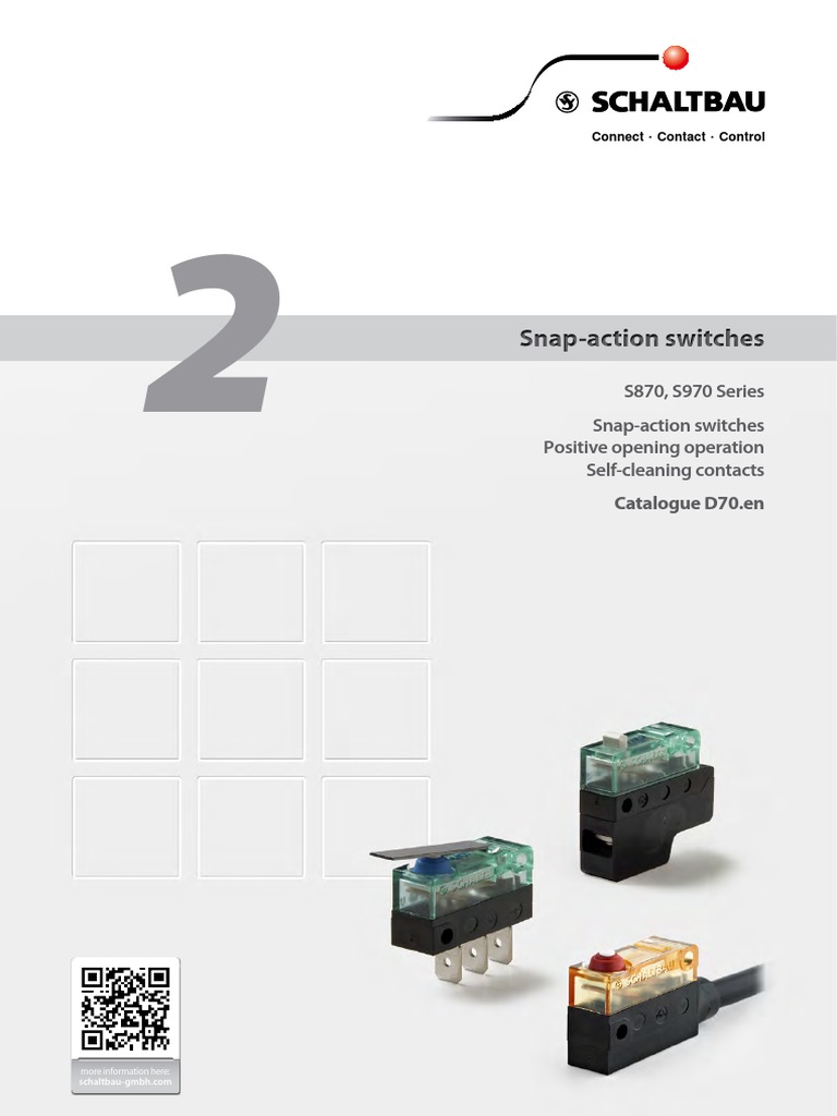 Snap-Action Switches | PDF | Switch | Printed Circuit Board