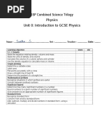 Notes - RP 05 Density - AQA Physics GCSE | PDF | Density | Volume