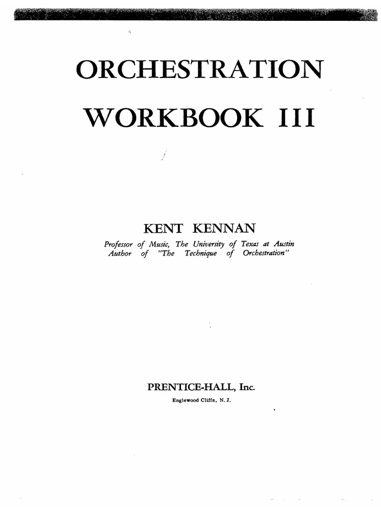 Kent Wheeler Kennan Workbook III | PDF