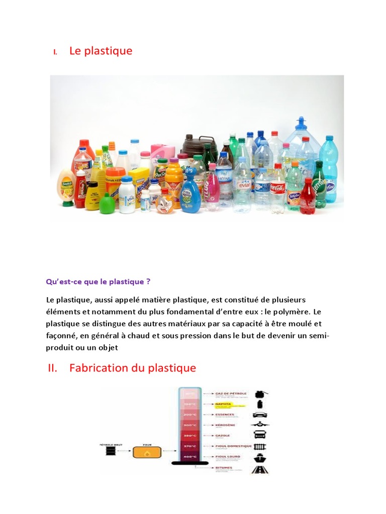 Plastique | PDF