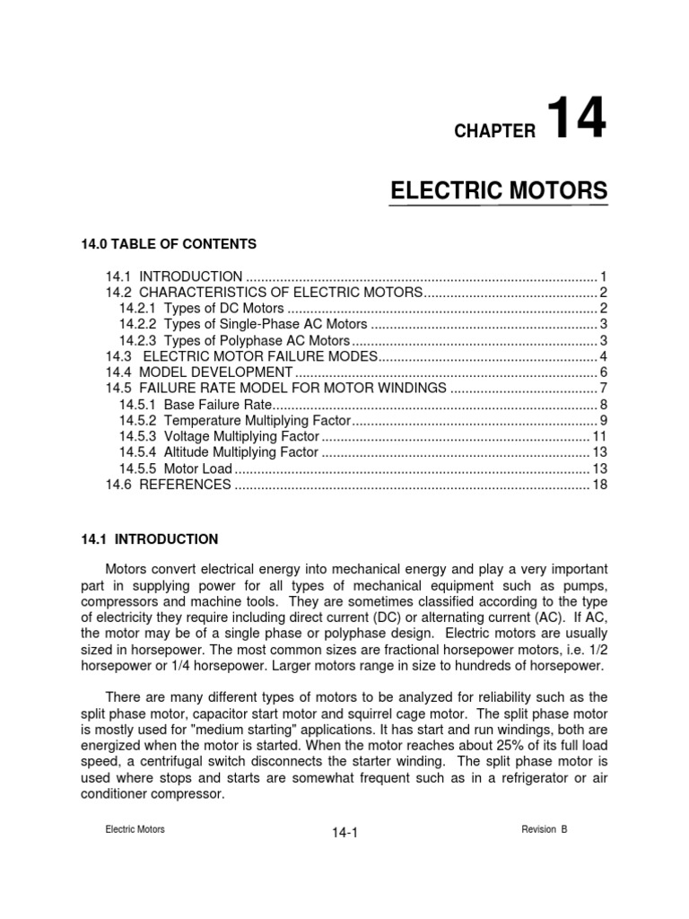 Electric Motor | PDF | Electric Motor | Mechanical Engineering