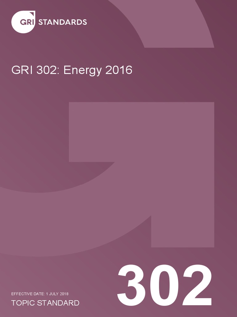 GRI 302 - Energy 2016 | PDF | Energy Development | Fuels