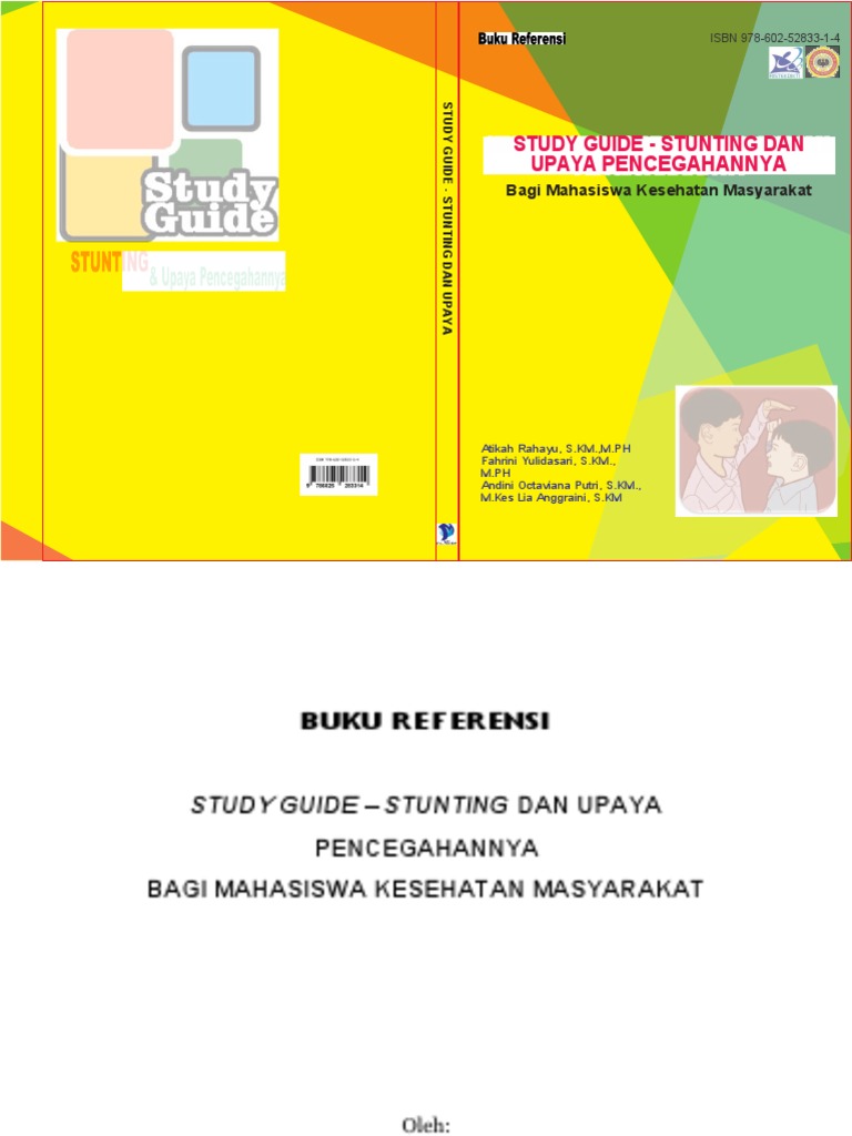 BUKU REFERENSI STUDY GUIDE STUNTING - 2018 Dikonversi | PDF