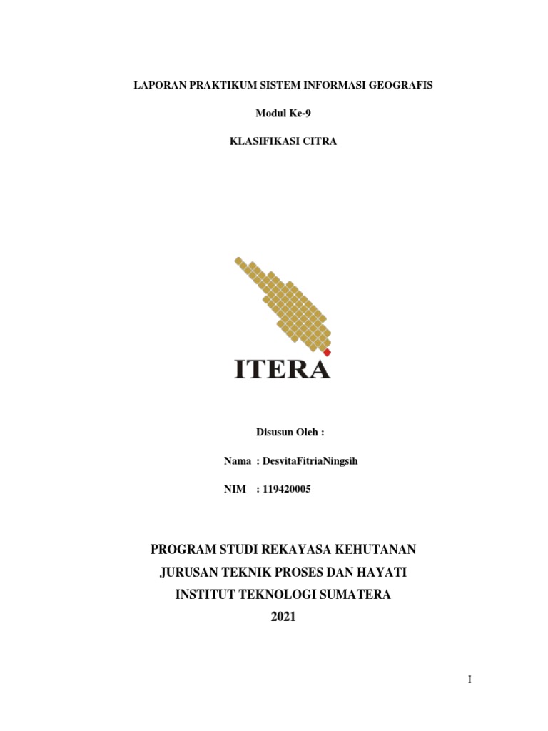Desvita Fitria Ningsih - 119420005 - Laporan Modul 9 SIG | PDF