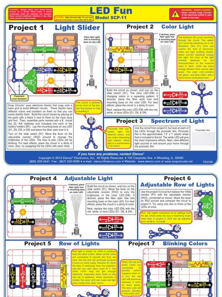 Led Fun: Light Slider | Download Free PDF | Light Emitting Diode ...