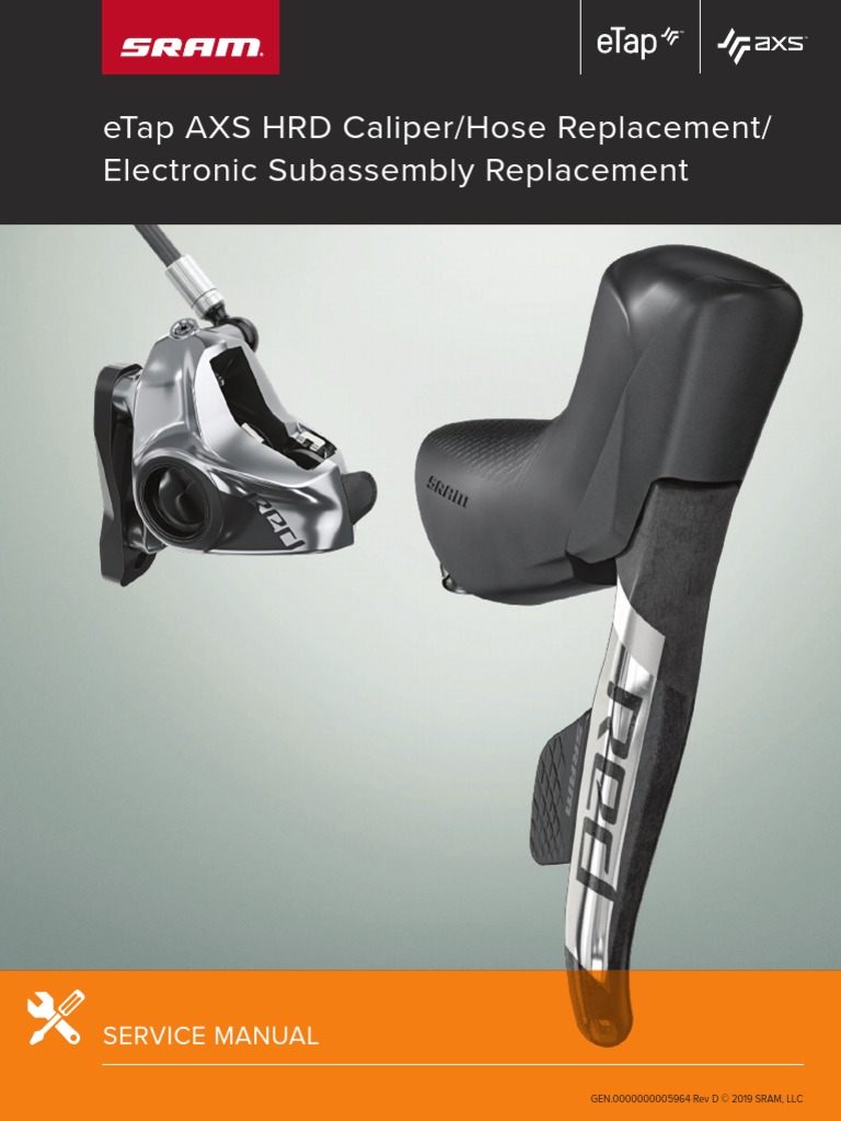 Etap Axs HRD Caliper/Hose Replacement/ Electronic Subassembly ...