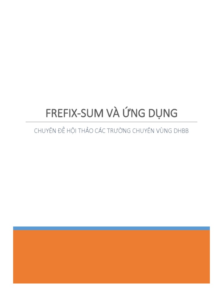 Tin12 Frefix Sum | PDF