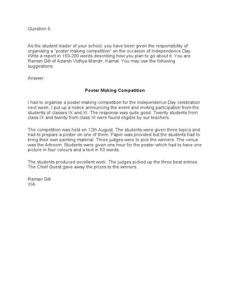 Informal Report Writing | PDF