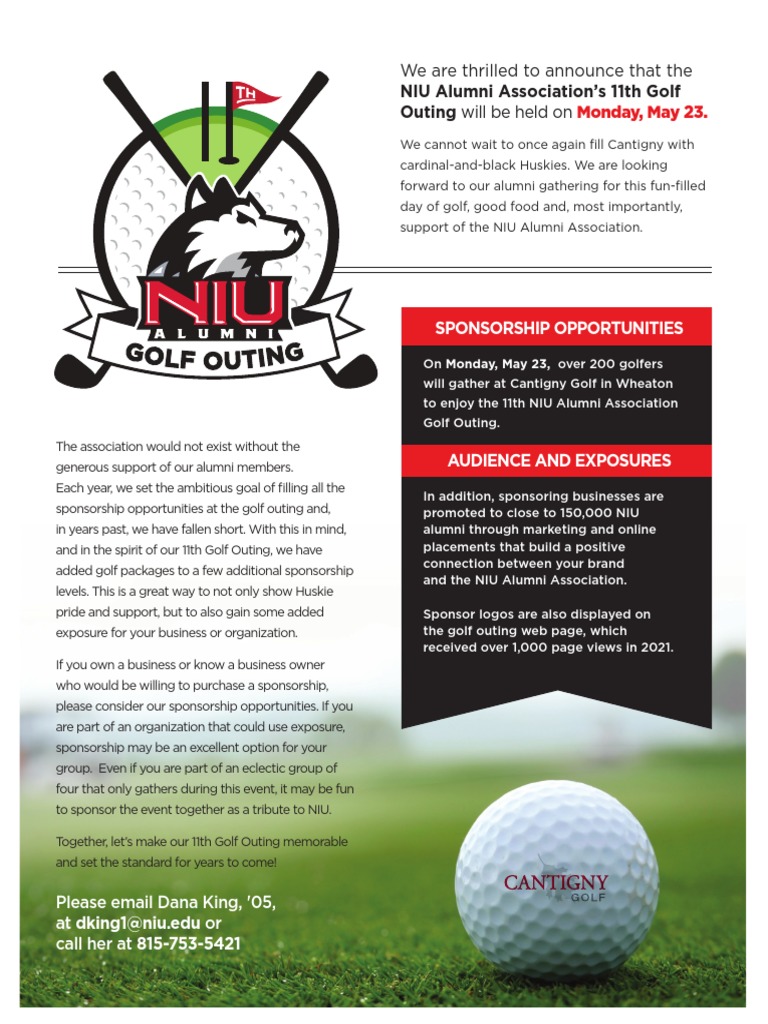 2022 Golf Sponsorship Flyer | PDF | Promotion And Marketing ...
