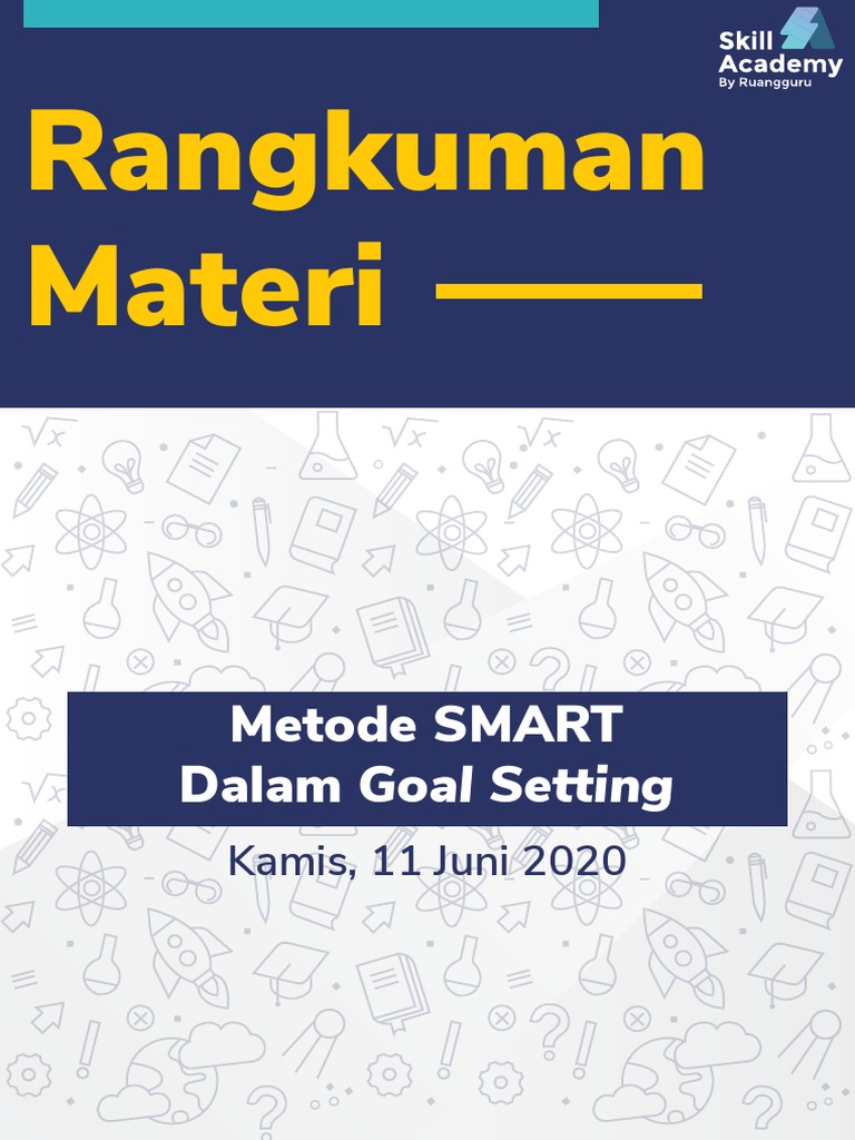 Metode SMART Dalam Goal Setting | PDF