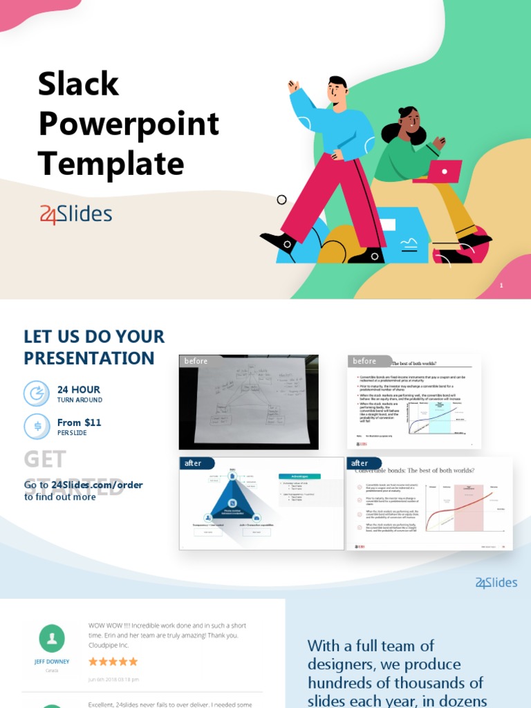 Slack Ppt-Playful | PDF | Outsourcing | Software