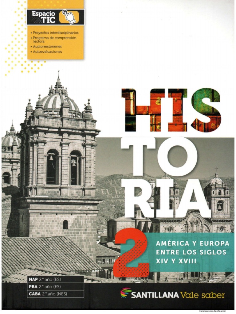 Comparto 'Historia 2 Santillana Vale Saber 2019' Contigo | PDF