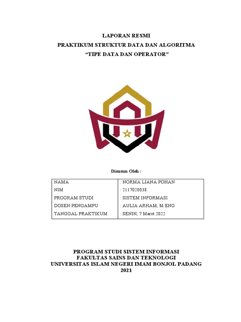 Praktikum Struktur Data: Tipe Data Python | PDF | Seni | Teknologi & Rekayasa