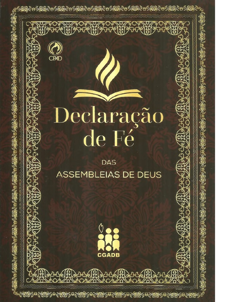 Estudo Assemleia de Deus Brasil | PDF | Bíblia | Fé