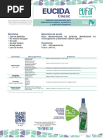 Ficha Técnica Eucida Advanced | PDF | Bacterias Gram-negativo | Microbiología