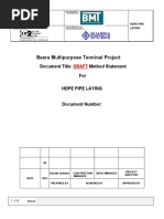 Project Execution Plan For Pipe Lines - Piping Construction | PDF | Iso ...