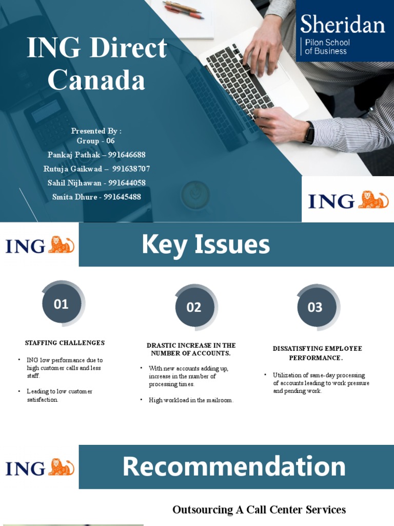 Staffing & Outsourcing at ING Direct Canada | PDF | Outsourcing | Business