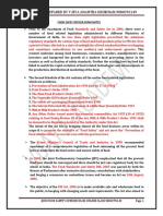 FSSAI Complete Notes | PDF | Food Safety