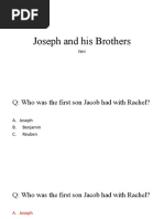 Bible Trivia Questions and Answers | PDF | David | Jacob