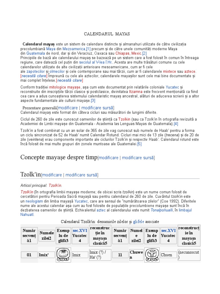 Calendarul Mayas | Download Free PDF | Maya Peoples | Maya Civilization