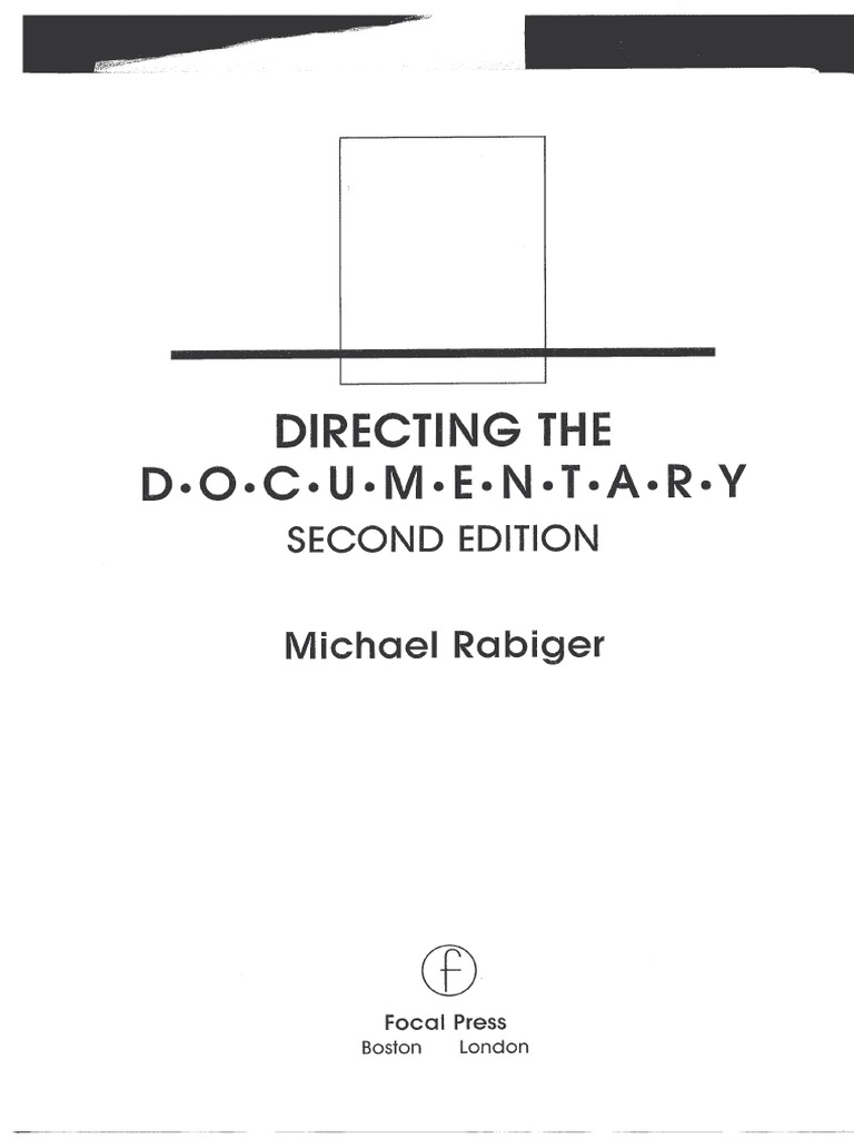 Michael Rabiger - The Preparation Before Shooting | PDF