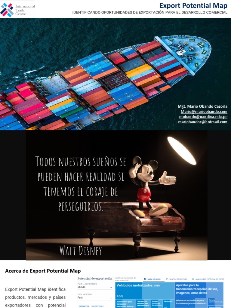 Export Potential Map | PDF | Exportaciones | Mercado (economía)