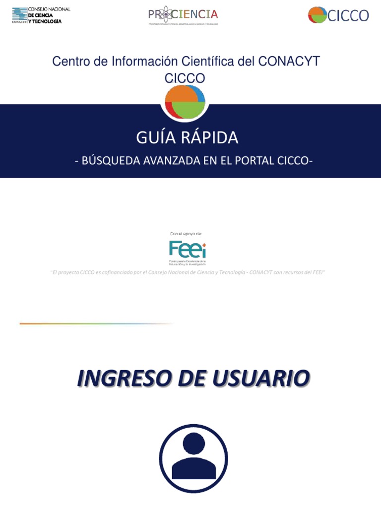 Guia Rapida Busqueda Avanzada | PDF | Usuario (informática) | Contraseña