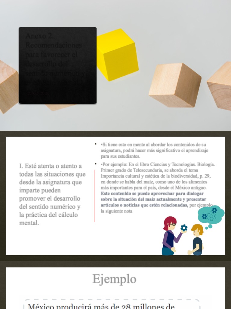 Anexo 2. Recomendaciones para Favorecer El Desarrollo Del Sentido ...
