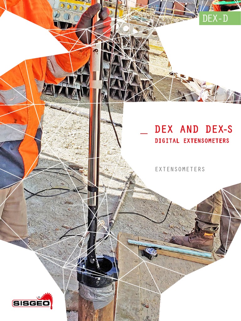 DEX-D EN 00 Digital Dex Dex-S Extensometer | PDF | Sensor | Electrical ...