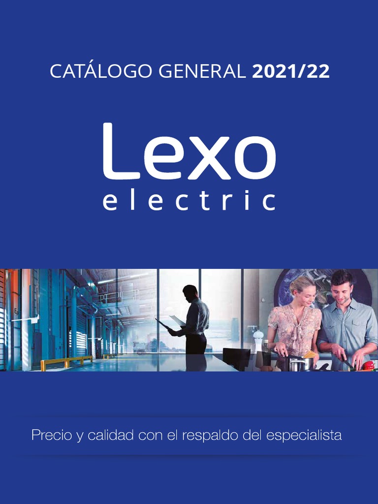 Catalogo General LEXO Baja2 | PDF | Ingenieria Eléctrica | Fusible (Eléctrico)