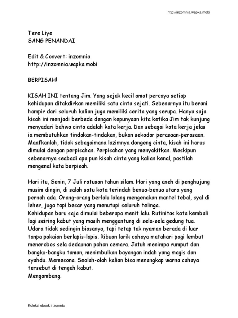 Cinta Sejati dan Perpisahan | PDF