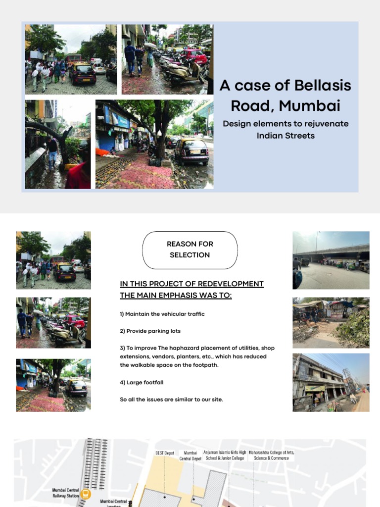 A Case of Bellasis Road, Mumbai | PDF | Street | Pedestrian