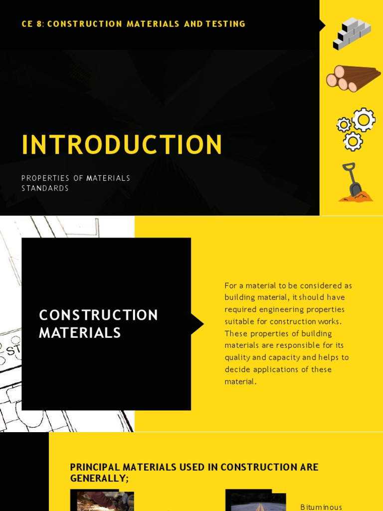Construction Materials and Testing Apparatus and Equipment | PDF ...