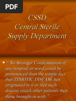 WORKFLOW OF CSSD IN HOSPITAL[1] | PDF | Sterilization (Microbiology ...