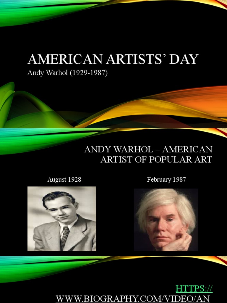 Featured Artist Andy Warhol B2 | PDF