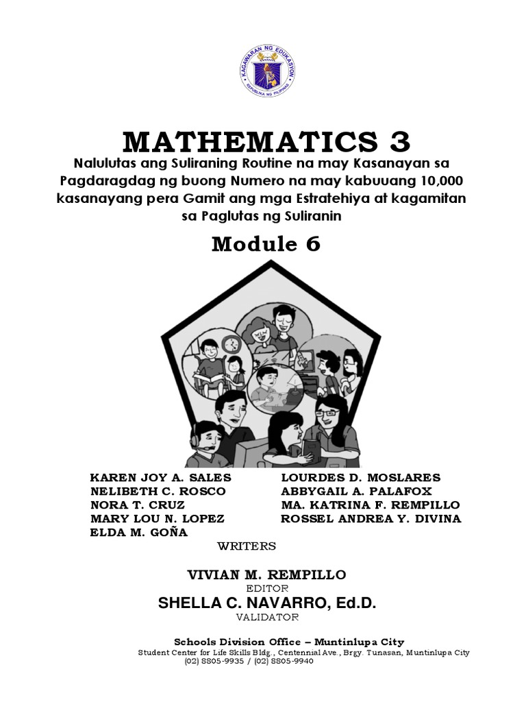 Math 3 Module 6 | PDF