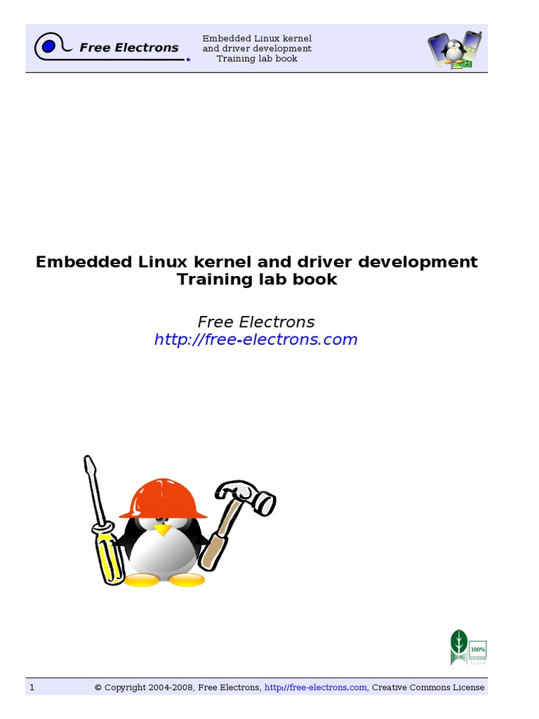 Embedded Linux Kernel and Driver Development Training Lab Book | PDF | Booting | Device Driver