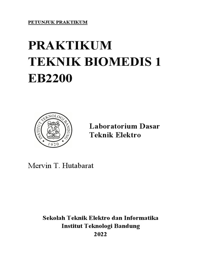 Modul EB2200 Biomed 2022 | PDF