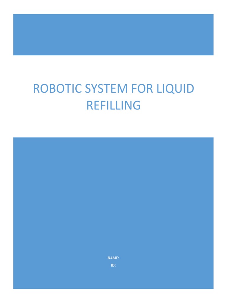 Automation of Machine Refill Process | PDF | Computer Science | Computing