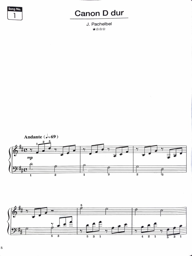 Canon in D Major: A Contemplative and Melodic Baroque Piece for String Orchestra | PDF