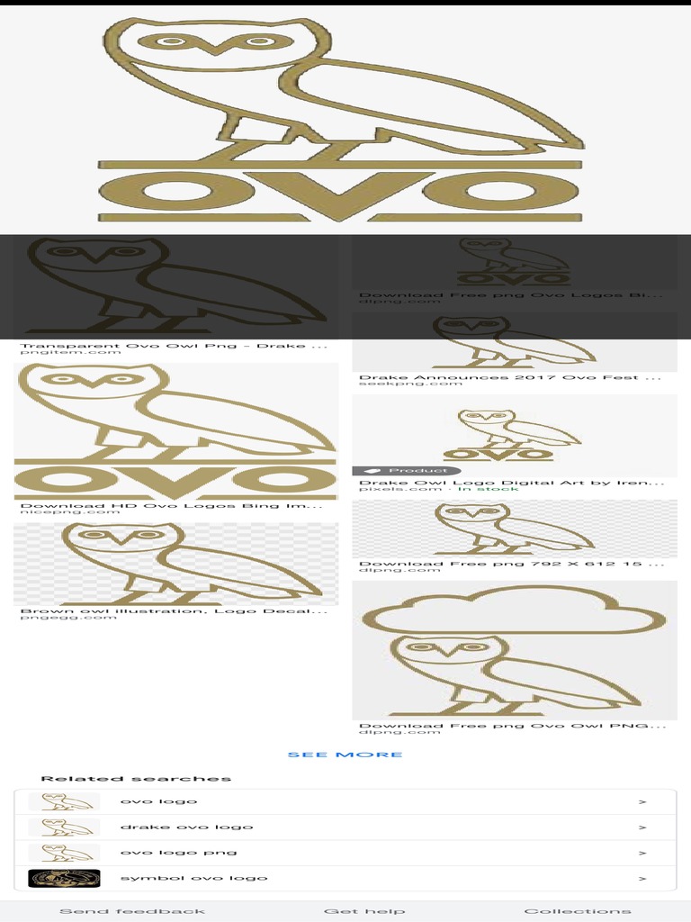 PNG Download Drake Vector Ovo - Drake Ovo Logo Transparent PNG .. | PDF ...